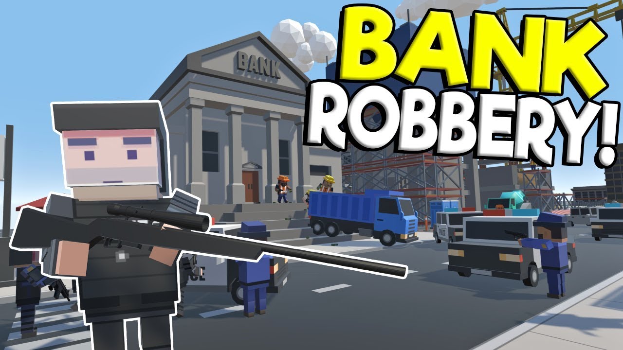BANK ROBBERY & POLICE CHASE THROUGH THE CITY! - Tiny Town VR Gameplay ...