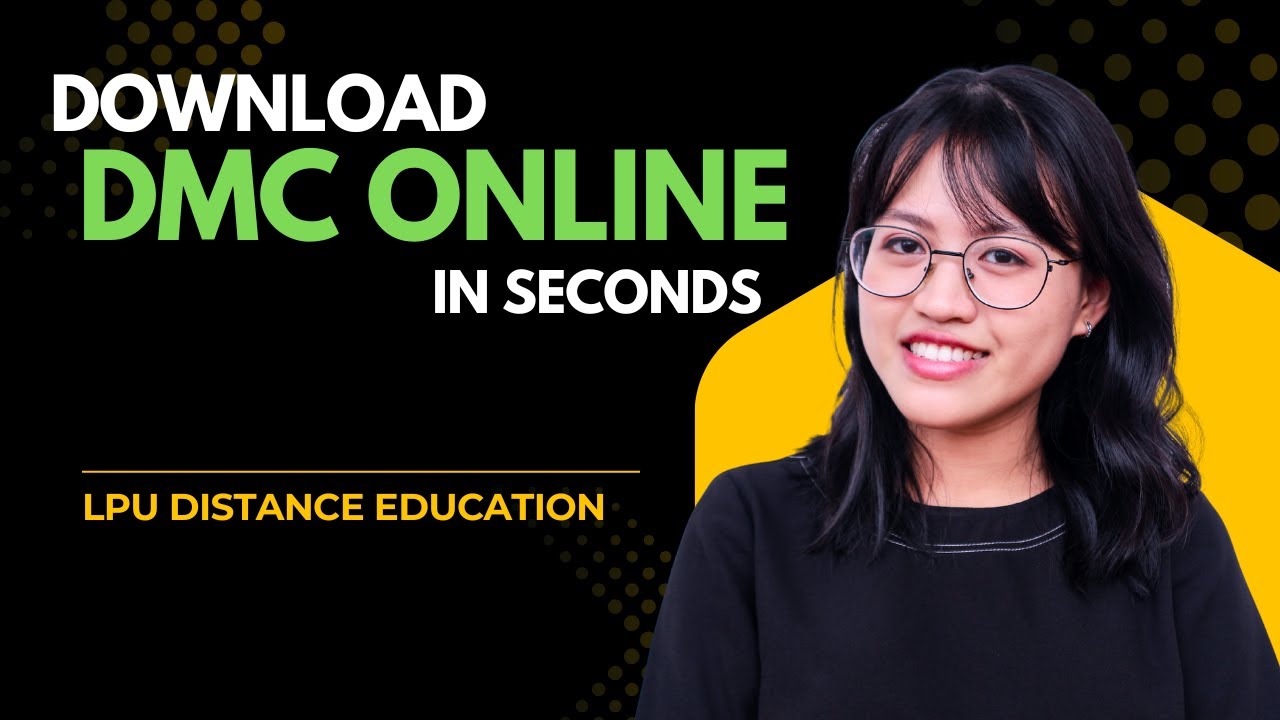 How to Download Provisional Academic Transcript / DMC from Student ...