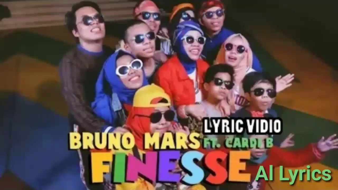 Finesse - Bruno Mars ft Cardi B (Gen Halilintar) Official Video Lyrics ...