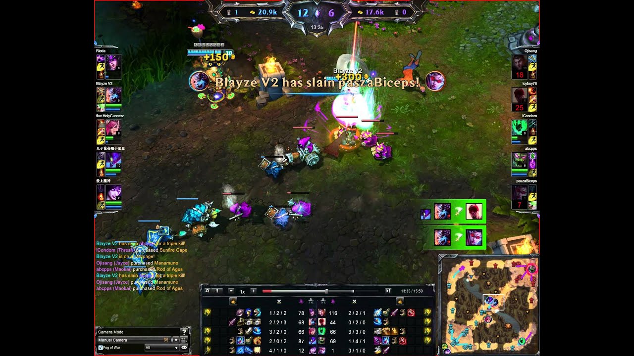 Hacker in league of legends. - YouTube