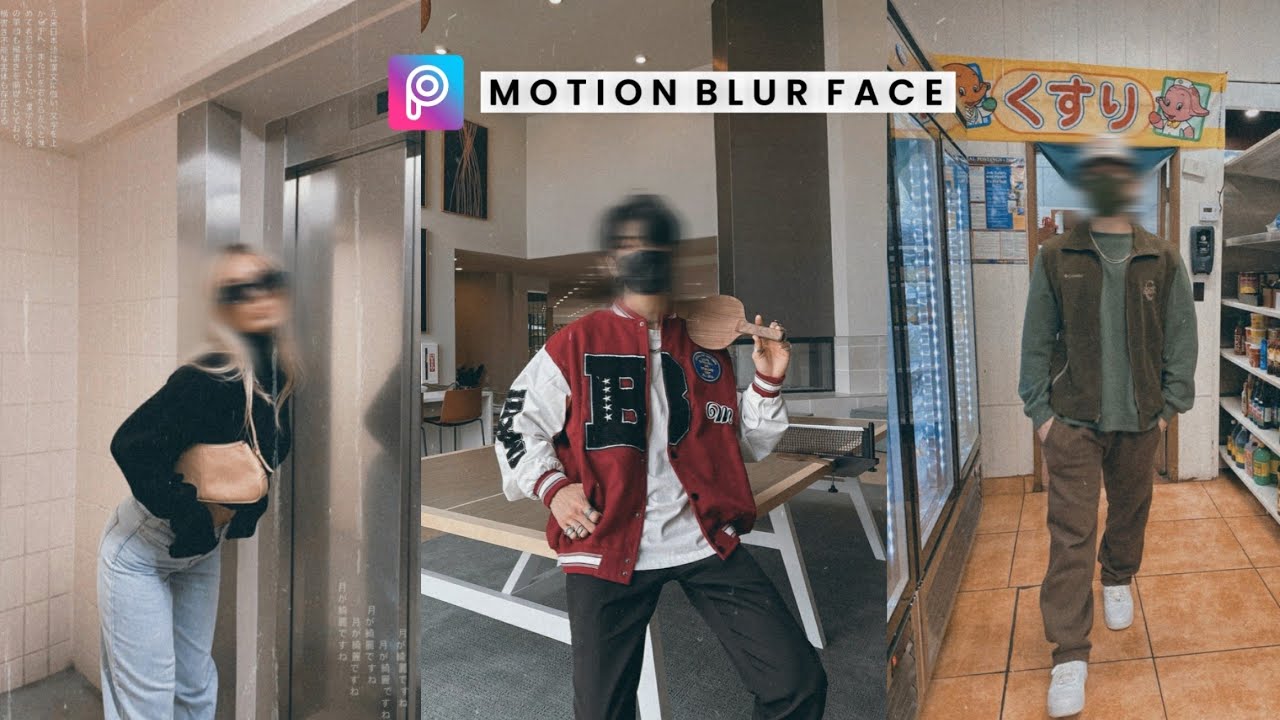How to edit motion blur face | Motion blur face | Picsart tutorial ...