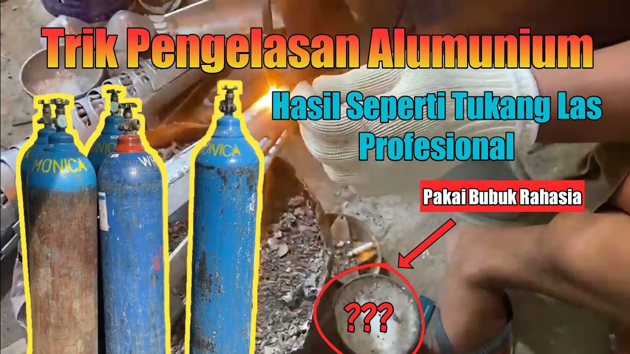 Pengapilkasian Las Aluminium Menggunakan LPG Oqsigin Dan Borak Hasil ...