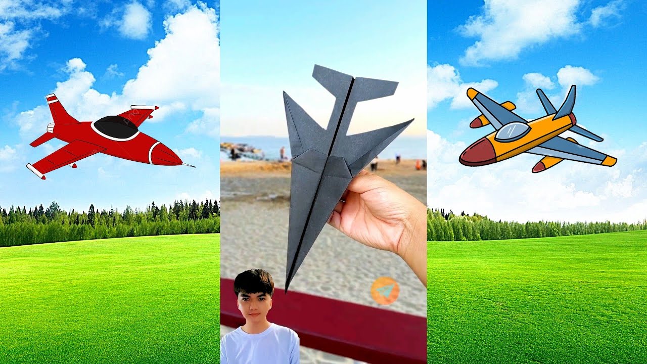 Review How to Fold a Plane Super Beautifully Like Video - YouTube