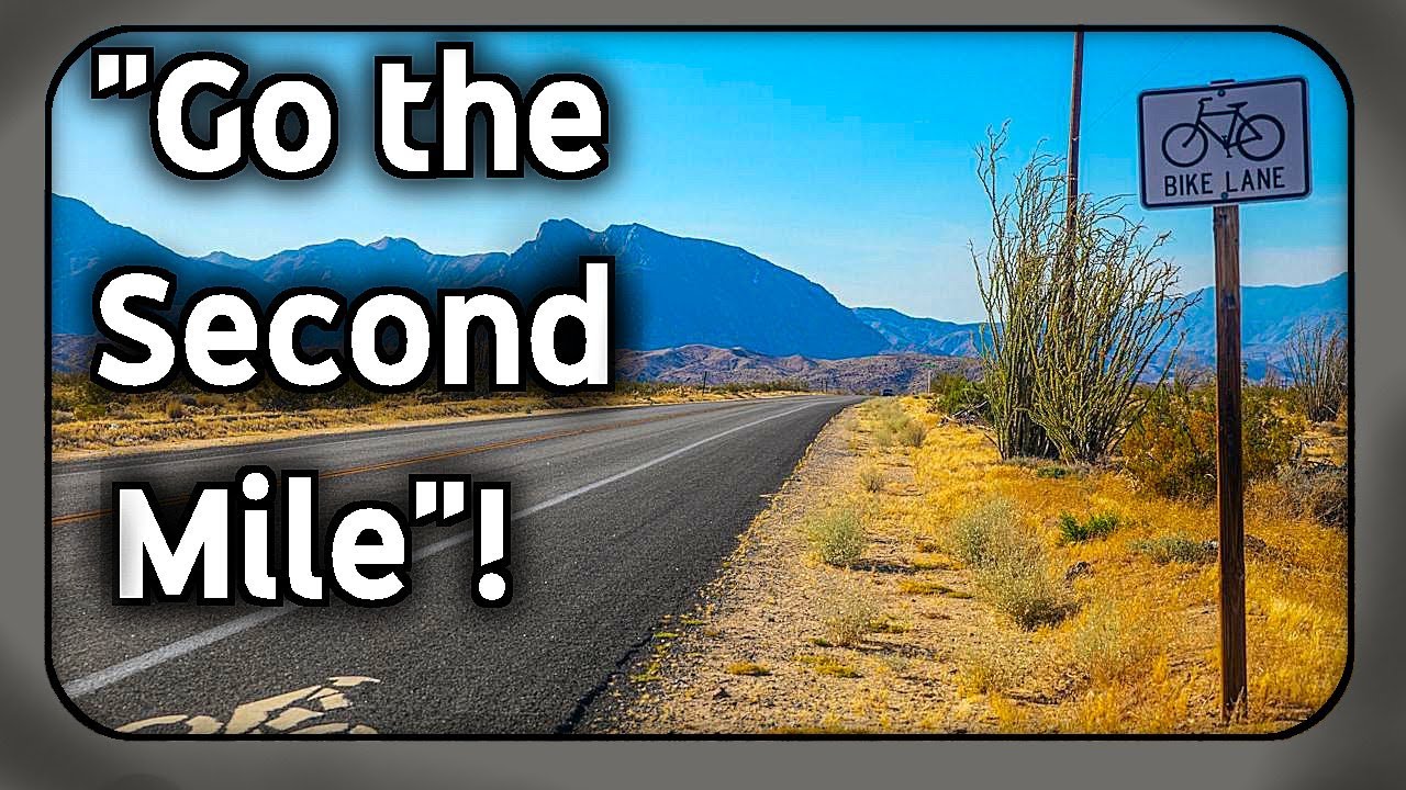 Commands of Yeshua 10 "Go the Second Mile". - YouTube