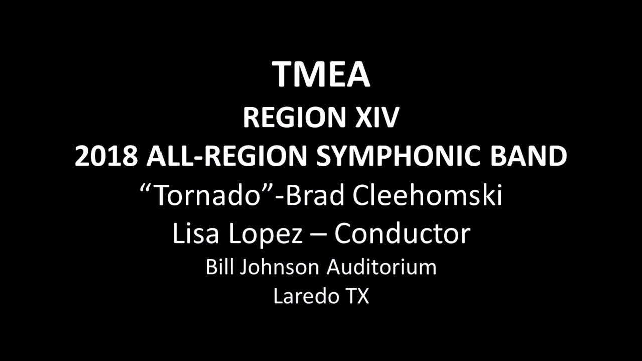 "Tornado" - 2018 TMEA MS Region XIV Symphonic Band - YouTube