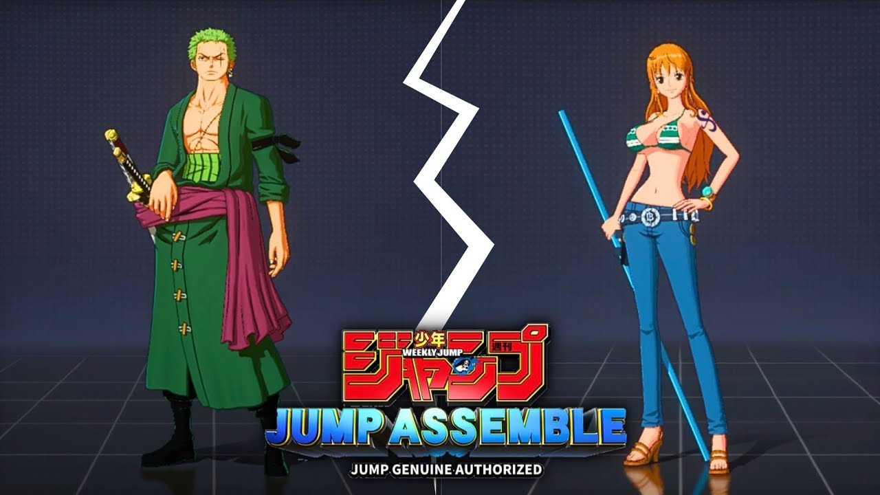 Roronoa Zoro & Nami - JUMP: Assemble Gameplay (Android/iOS) - YouTube