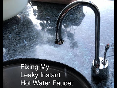 Fixing my leaky instant hot water faucet