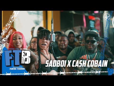 SadBoi x Cash Cobain - Jane Baby | From The Block Performance 🎙 (New York)