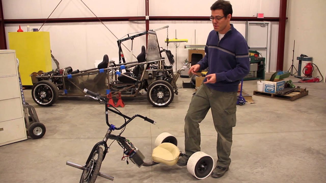 Drift Trike Jig & Test Drives Open House - YouTube
