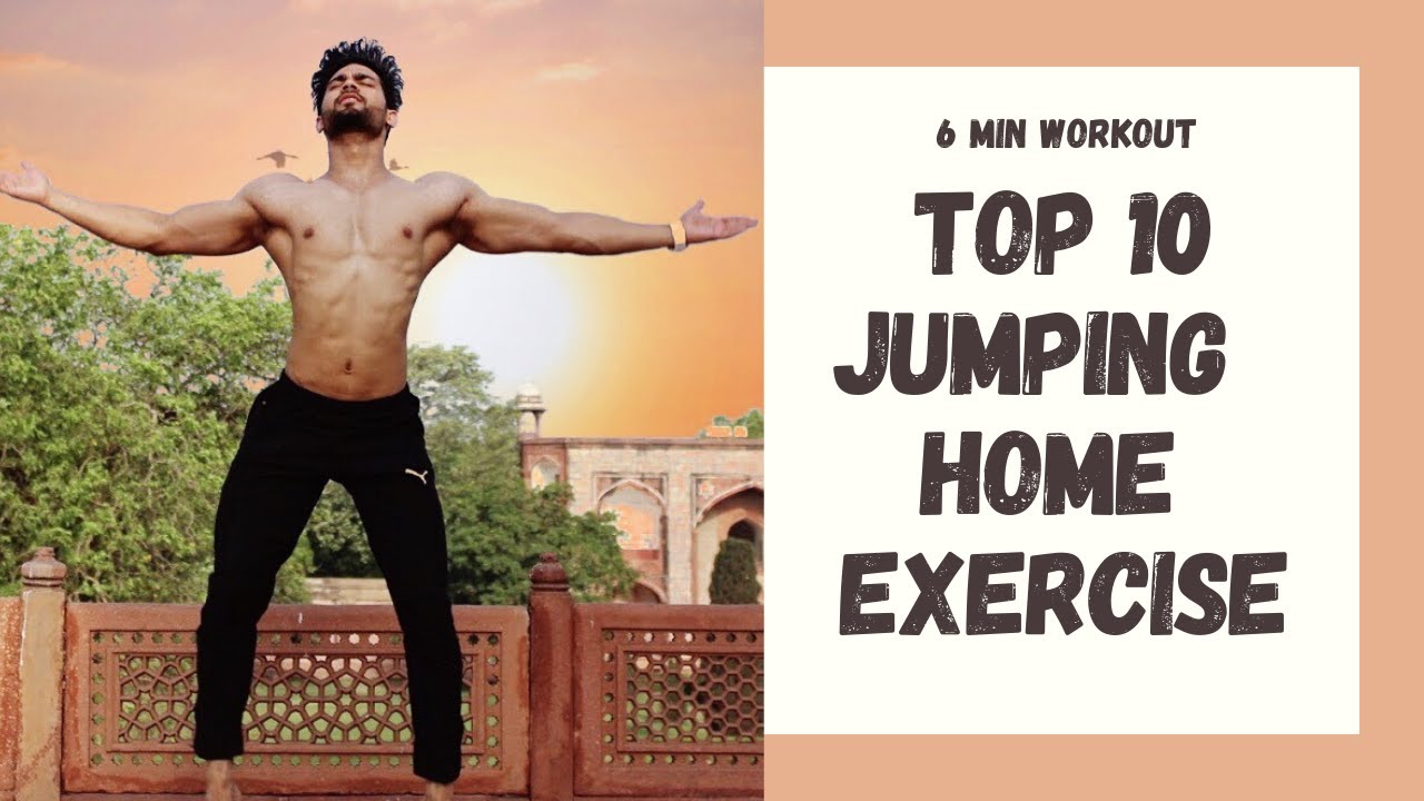 Top 10 Jumping Exercise (Home Workout) Burn 200 kcal #homeworkout # ...