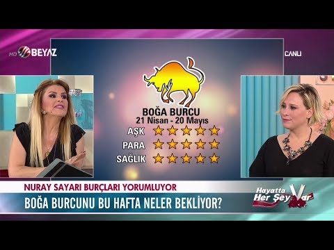 Hayatta Her Şey Var 19 Haziran 2017 - Nuray Sayarı'dan haftalık burç yorumları