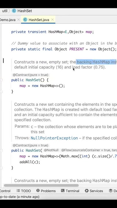 Is HashSet = HashMap ? #javacollections #javainterviewquestionsanswer # ...