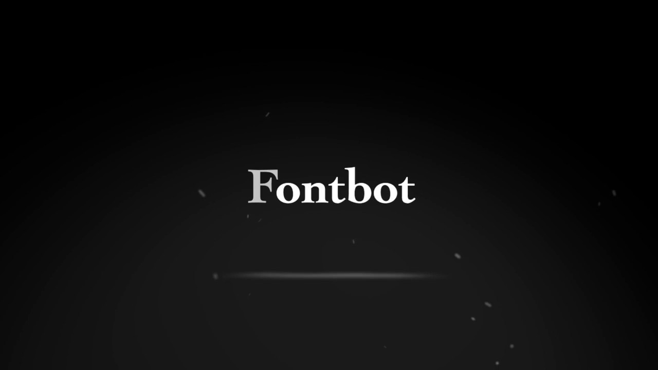 Fontbot Coming Soon - YouTube