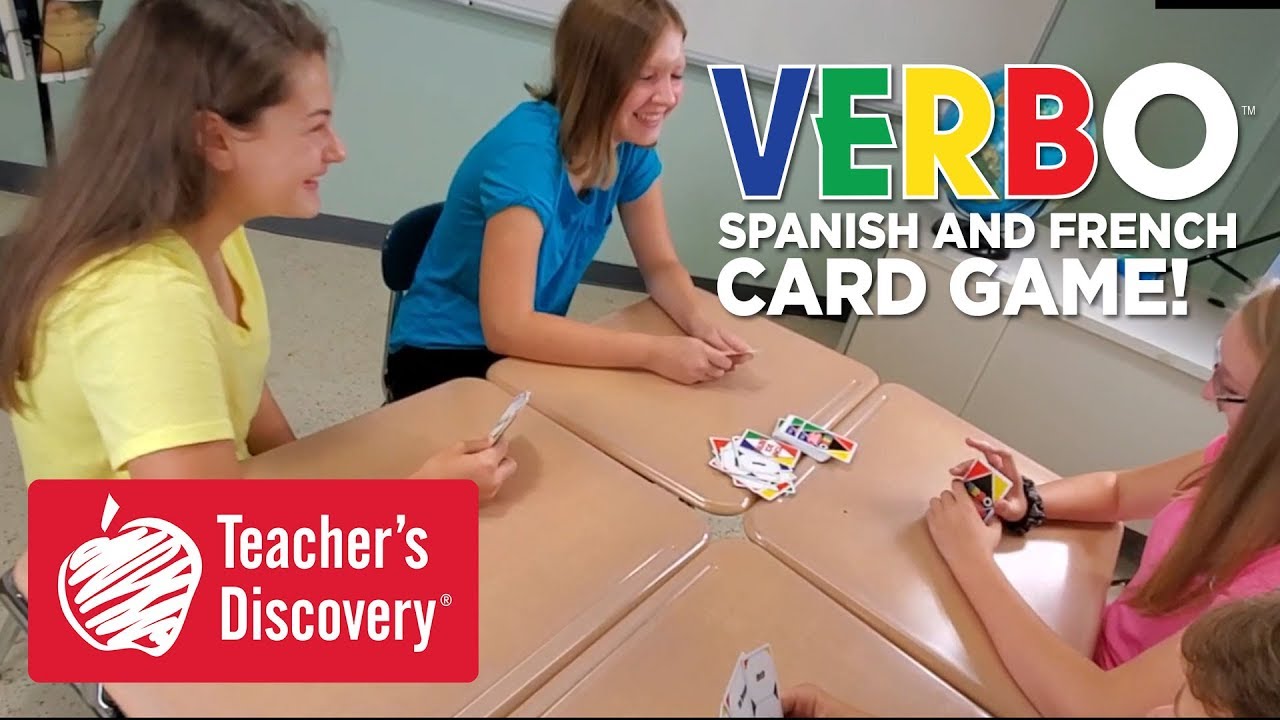 Verbo Spanish Verb Conjugation Card Game - YouTube