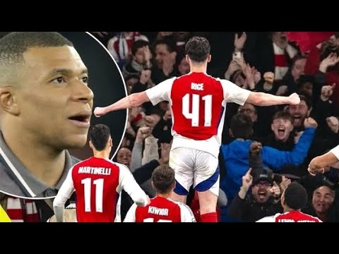 NO ONE BELIEVE BUT ARSENAL COOK THE REAL MADRID 3-0 / Declan Rice AURA ...