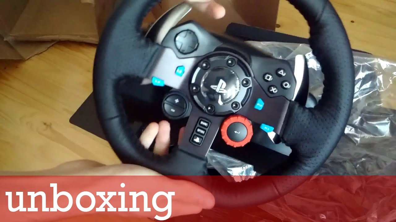 Logitech G29 Unboxing - YouTube