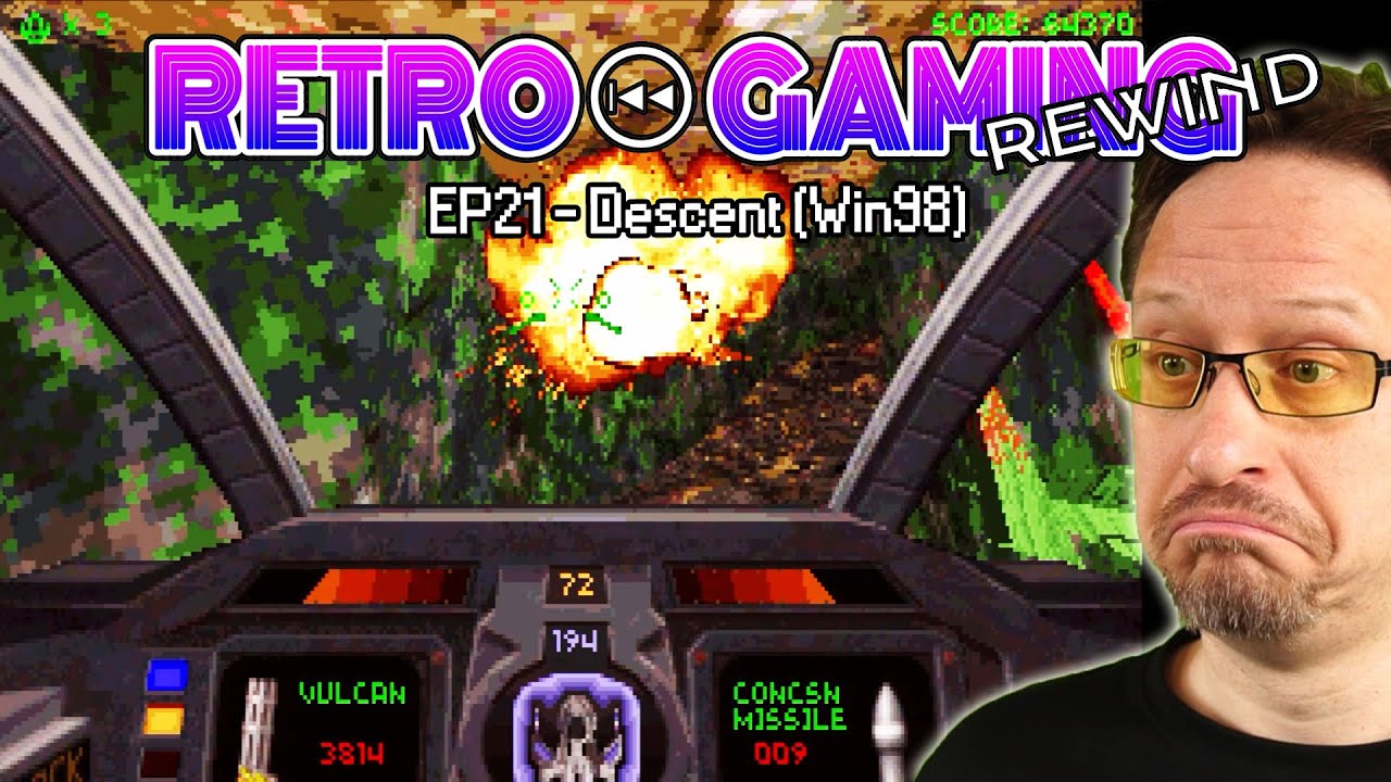 DESCENT (1994) on a REAL Win98 PC - RETRO GAMING REWIND [EP21] - YouTube