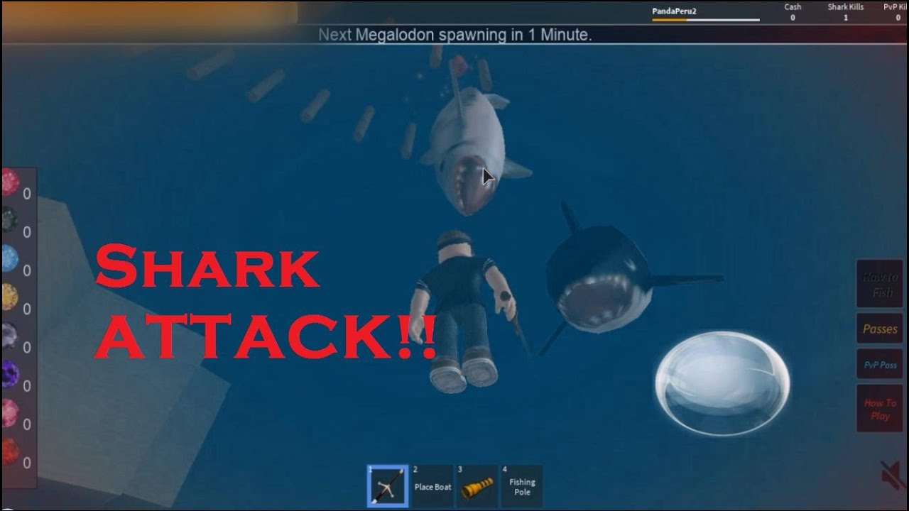Roblox Shark Attack | I got a bigger boat | Episode 1 - YouTube