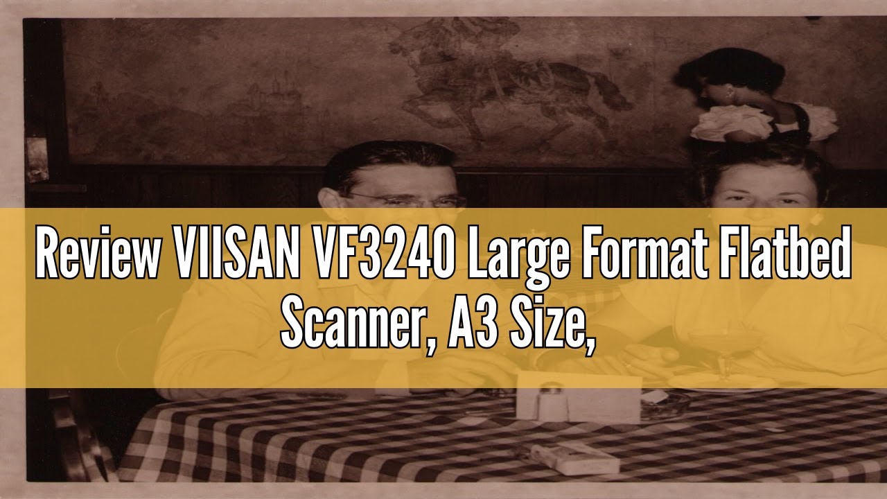 Review VIISAN VF3240 Large Format Flatbed Scanner, A3 Size, 2400 DPI, CIS Sensor, Scan 12"x 17 ...