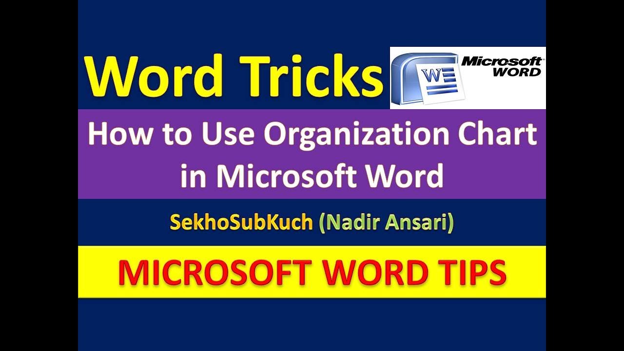 Organization Chart In Microsoft Word Word Tips And Tricks Urdu organization-chart-in-microsoft-word-word-tips-and-tricks-urdu