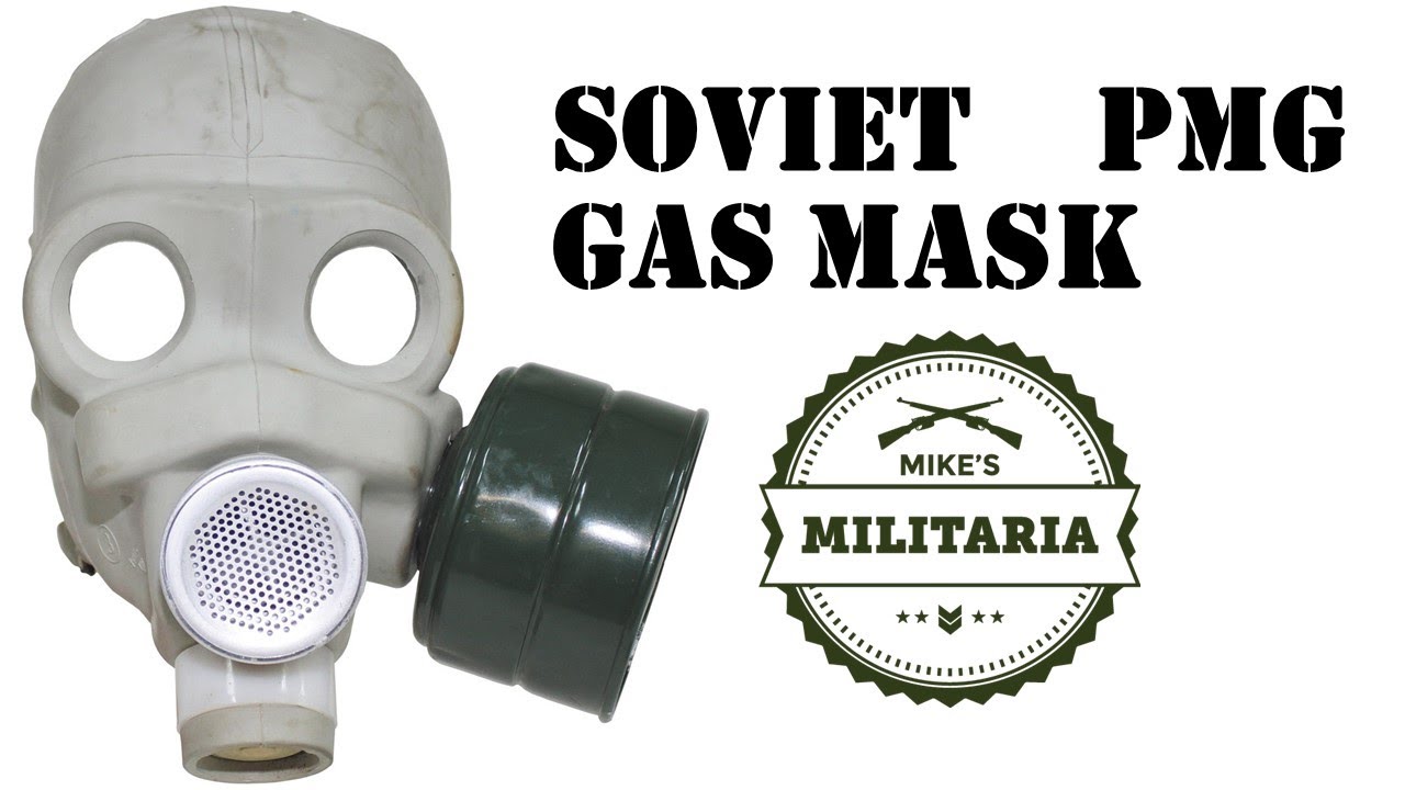 Mikes Militaria Product- Soviet PMG Gas Mask - YouTube