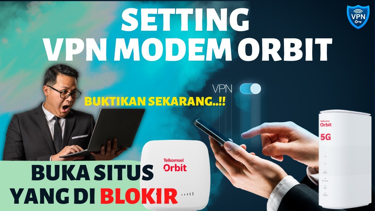 cara setting vpn di modem - YouTube