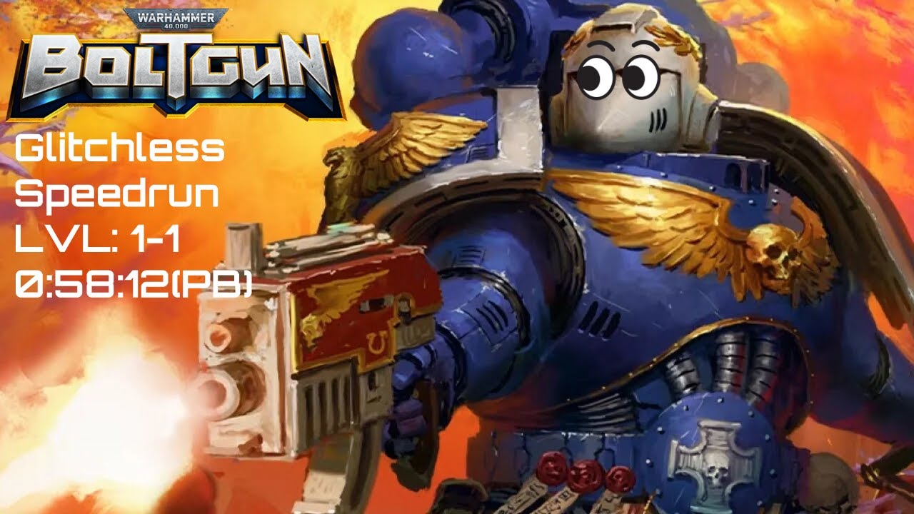 (PB) Warhammer 40K: Boltgun 1-1 Speedrun in 0:58.12 (Any% Glitchless ...