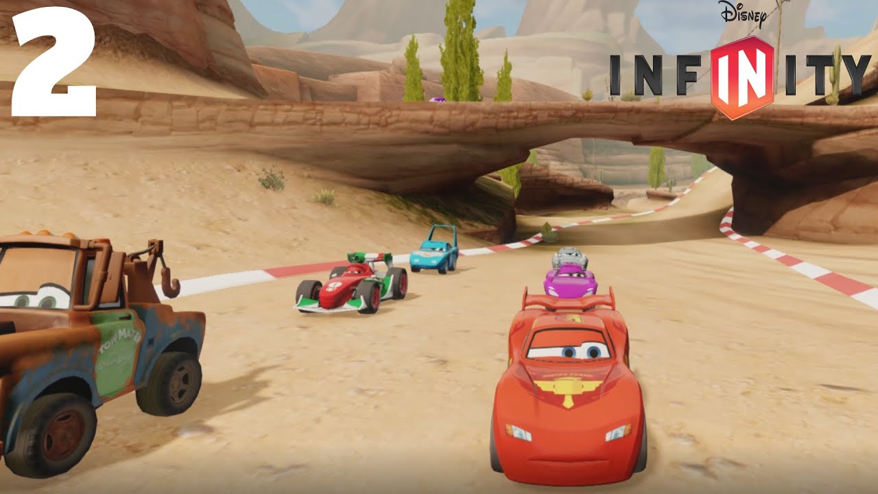 Disney Infinity 1.0 - Cars Playset Part 2 - Getting a Turbo - YouTube