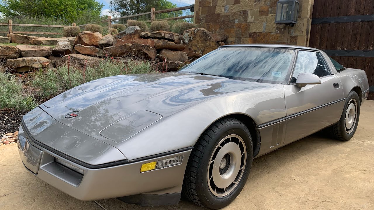 What it's like BUYING a 1985 C4 Chevrolet Corvette ( That was sitting ...