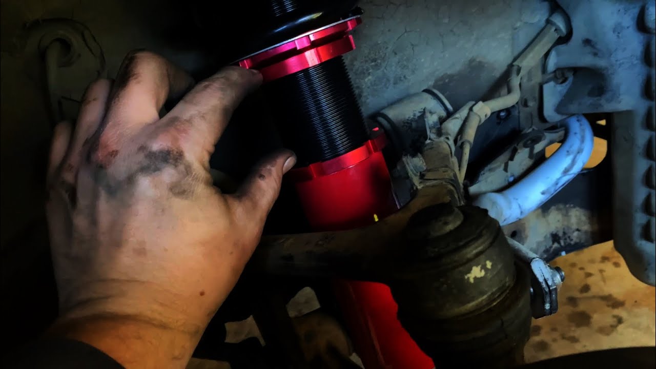 Sc300 coilover install! “MaxSpeedingRods” *SLAMMED - YouTube