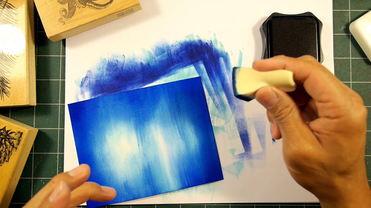 Stampscapes 101: Video 108. Make-Up Wedge Color Application. - YouTube