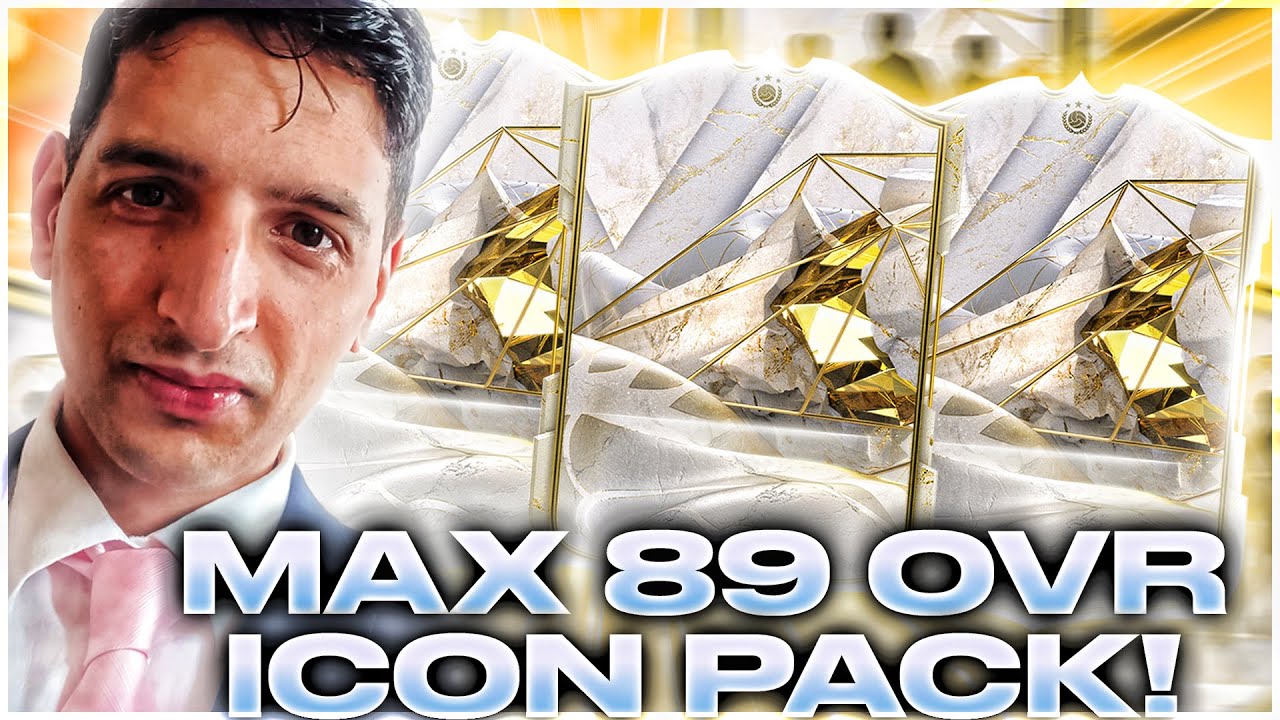 OPENING MY BASE ICON MAX 89 SINGLE PLAYER PACK - EA FC24 ULTIMATE TEAM ...