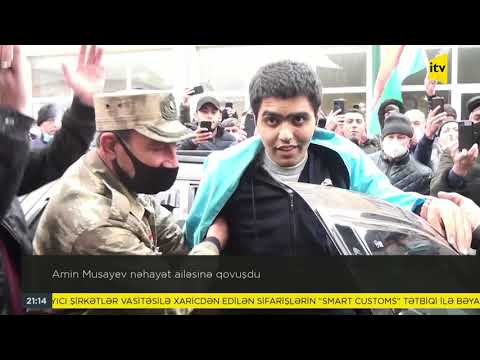 Amin Musayev nəhayət ailəsinə qovuşdu