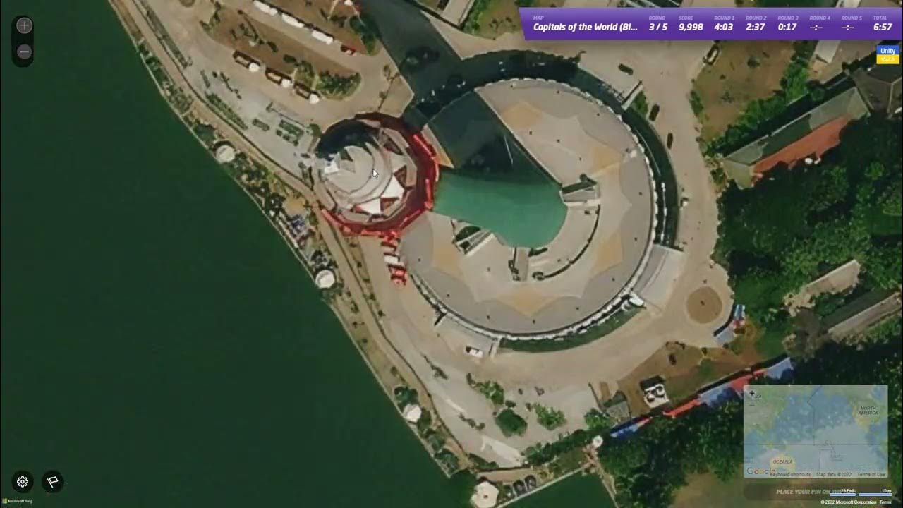 Geoguessr - World Capitals from Satellite View - YouTube