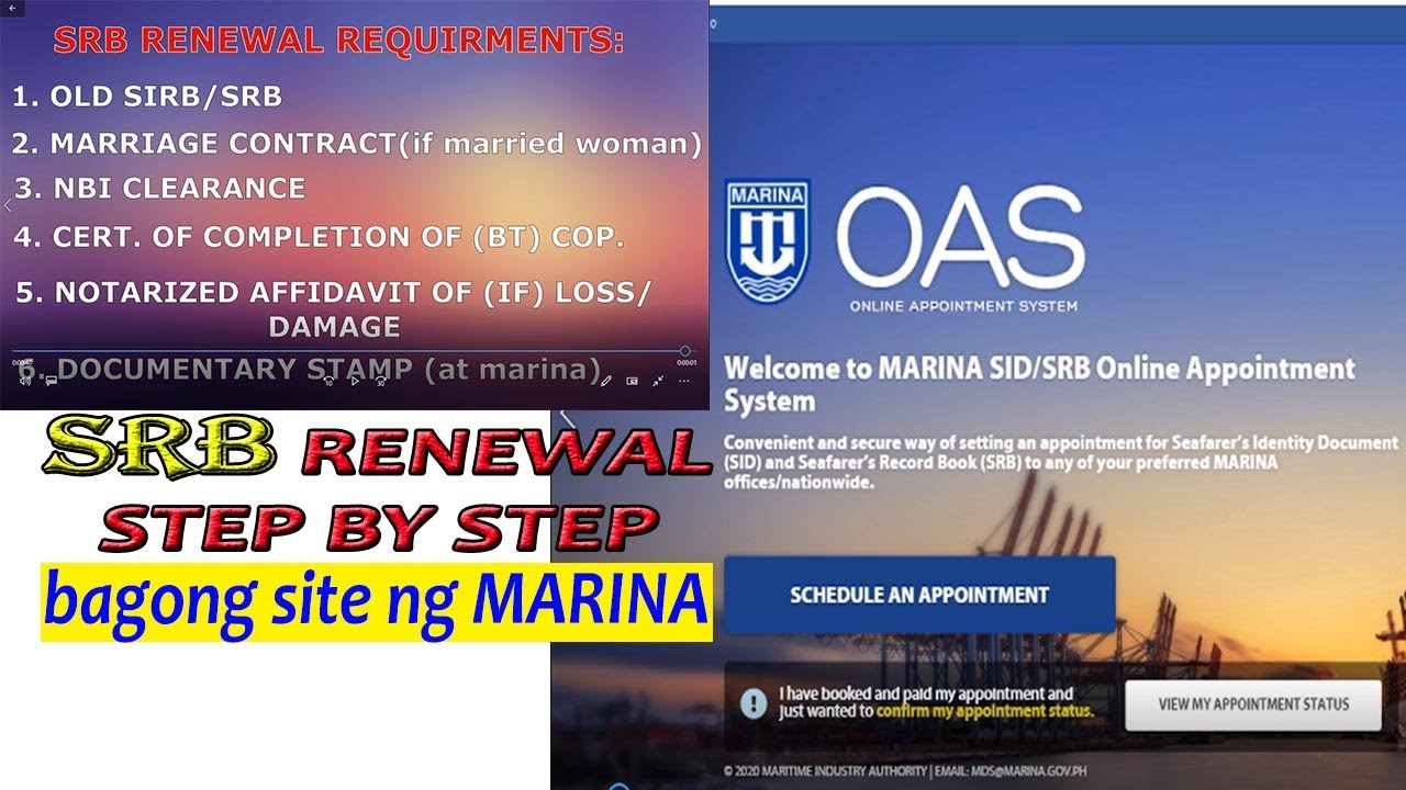 PAANO MAG RENEW NG SIRB/SRB (STEP BY STEP) - YouTube