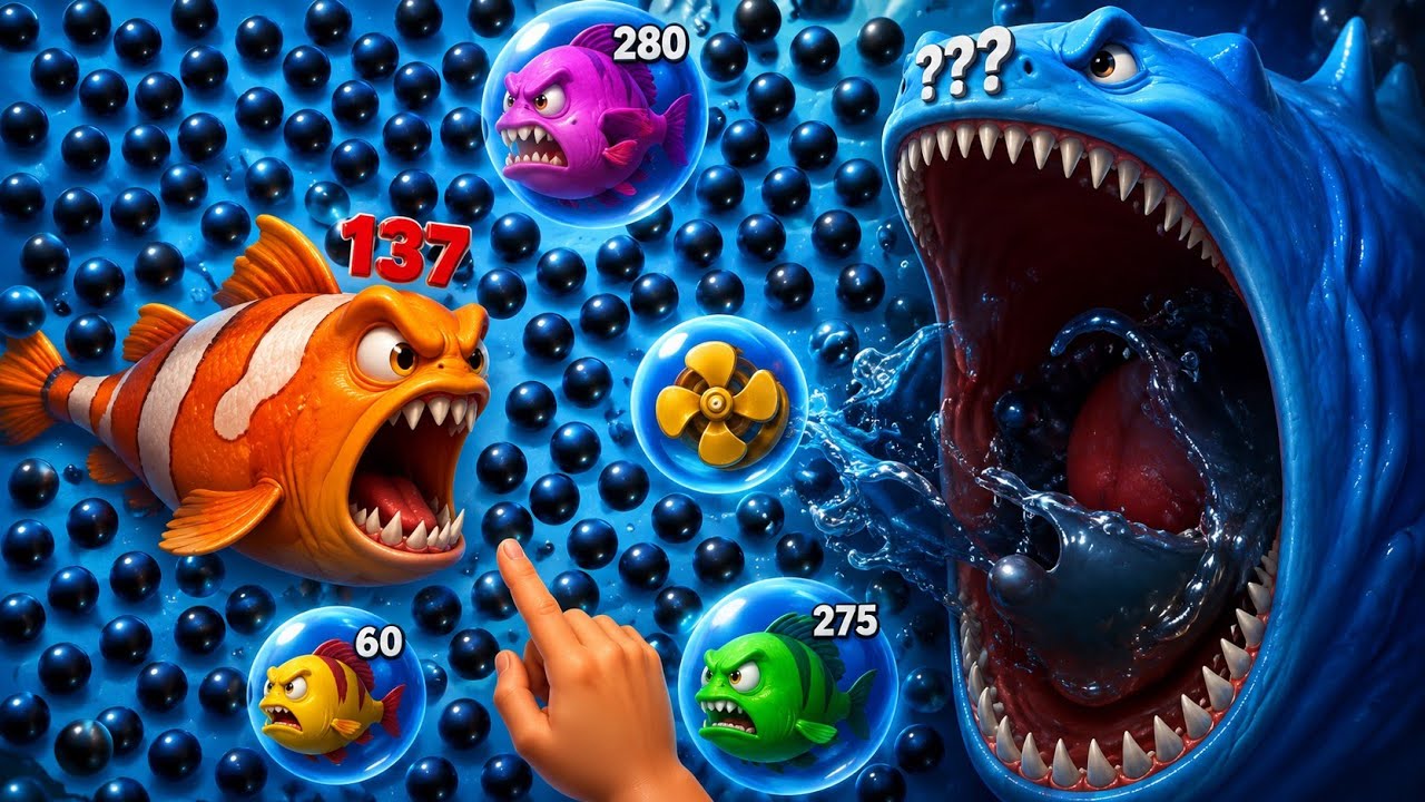 Fishdom Gameplay That Will Shock You! Fish Dom Ads Mini Games New ...