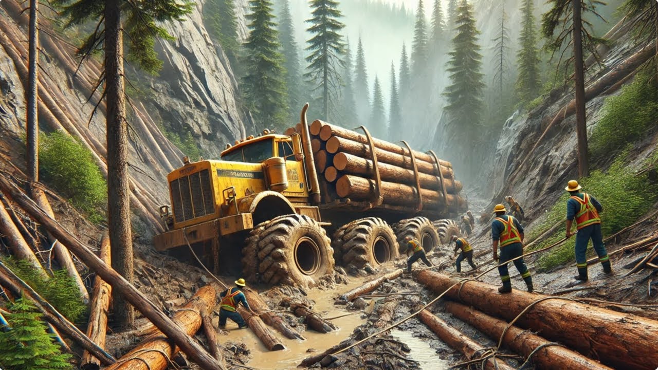 Dangerous Truck Fails You Can't Unsee: Extreme Worksite Blunders! - YouTube