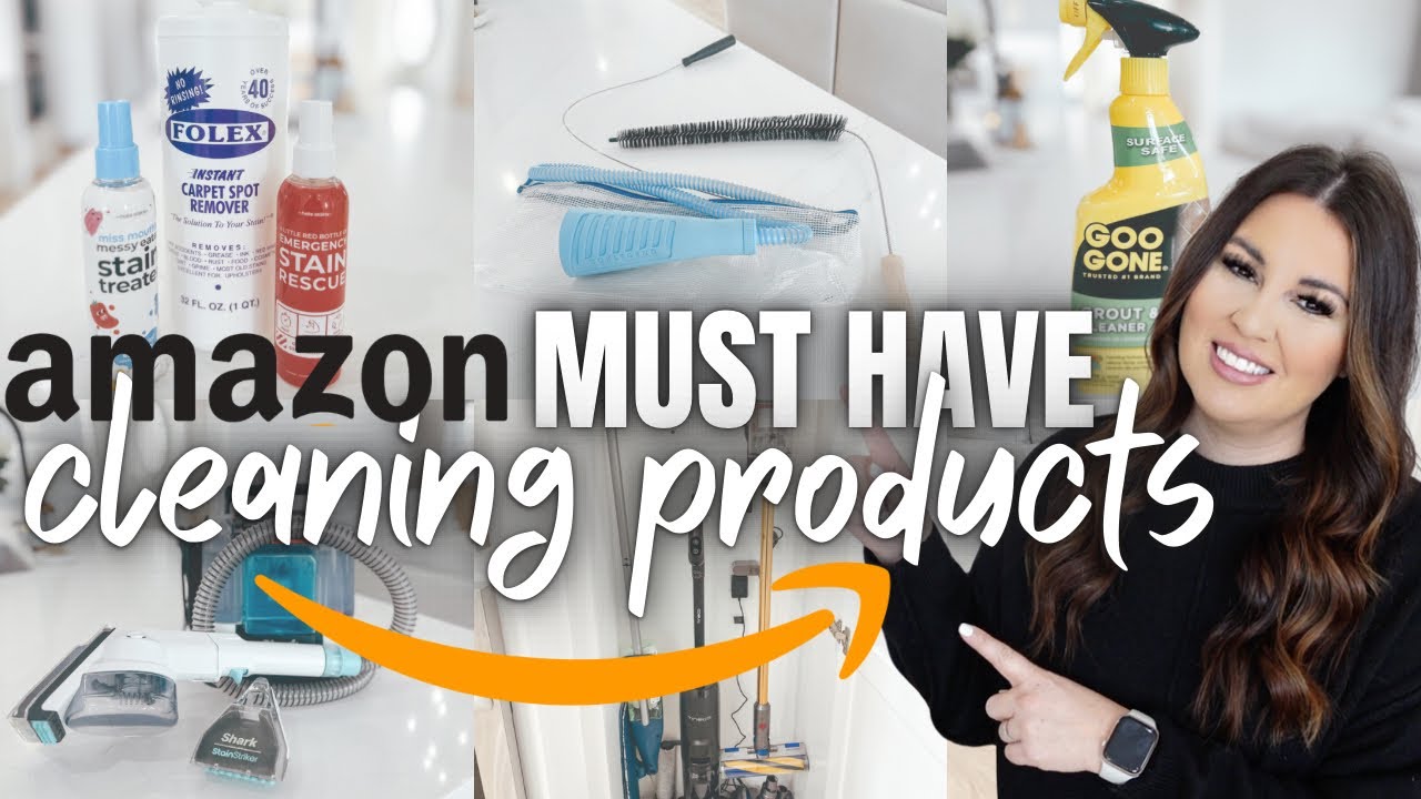 TOP MUST HAVE AMAZON CLEANING PRODUCTS | BEST SPRING CLEANING GADGETS | 2024 SPRING CLEANING ...