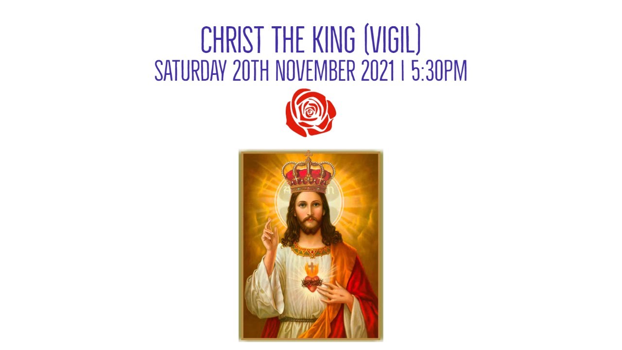 Catholic Mass | Christ The King (Vigil) - 20th Novemberr 2021 - YouTube