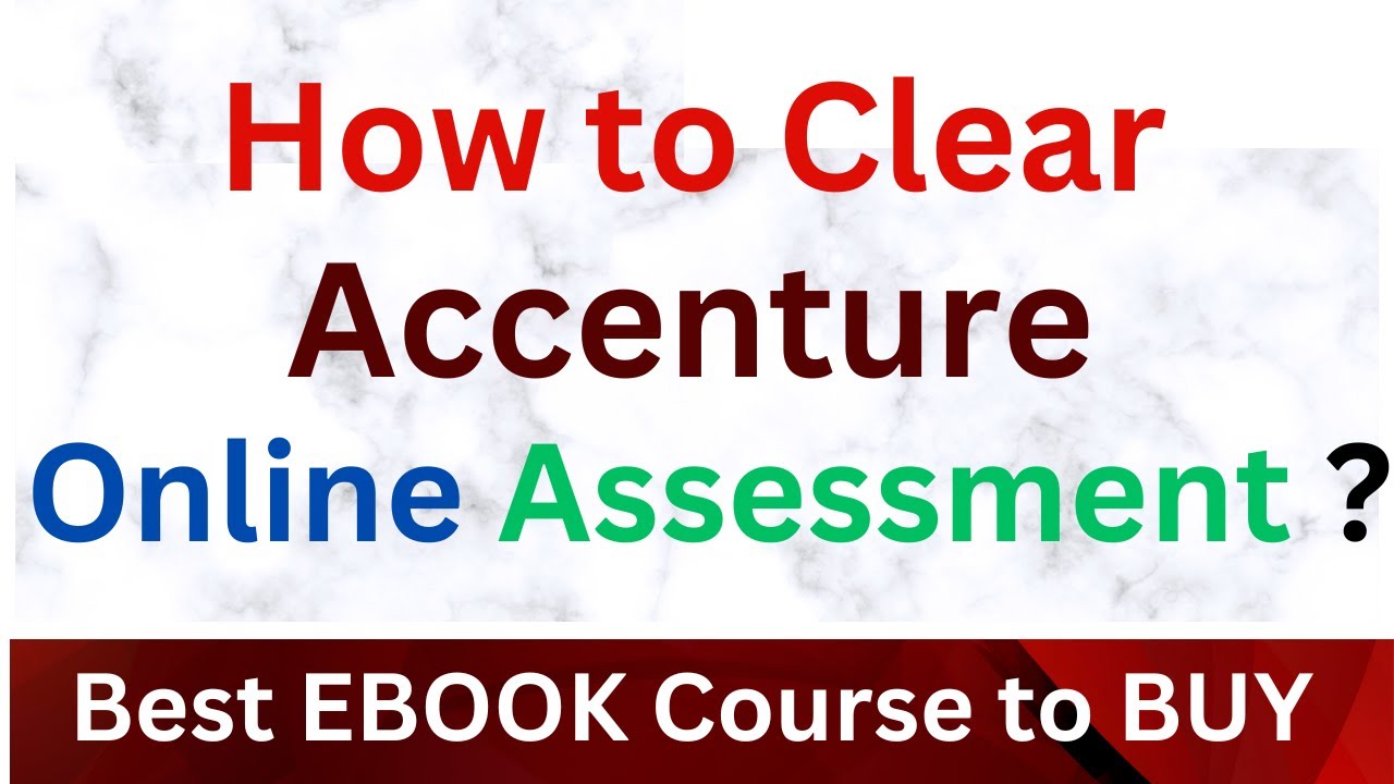 How to Clear Accenture Online Assessment 2023 ? Tips to clear Accenture ...