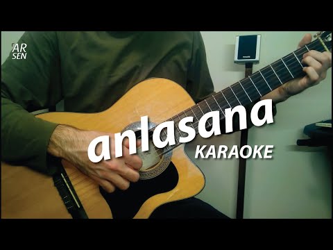 Haluk Levent - Anlasana Gitar Karaoke