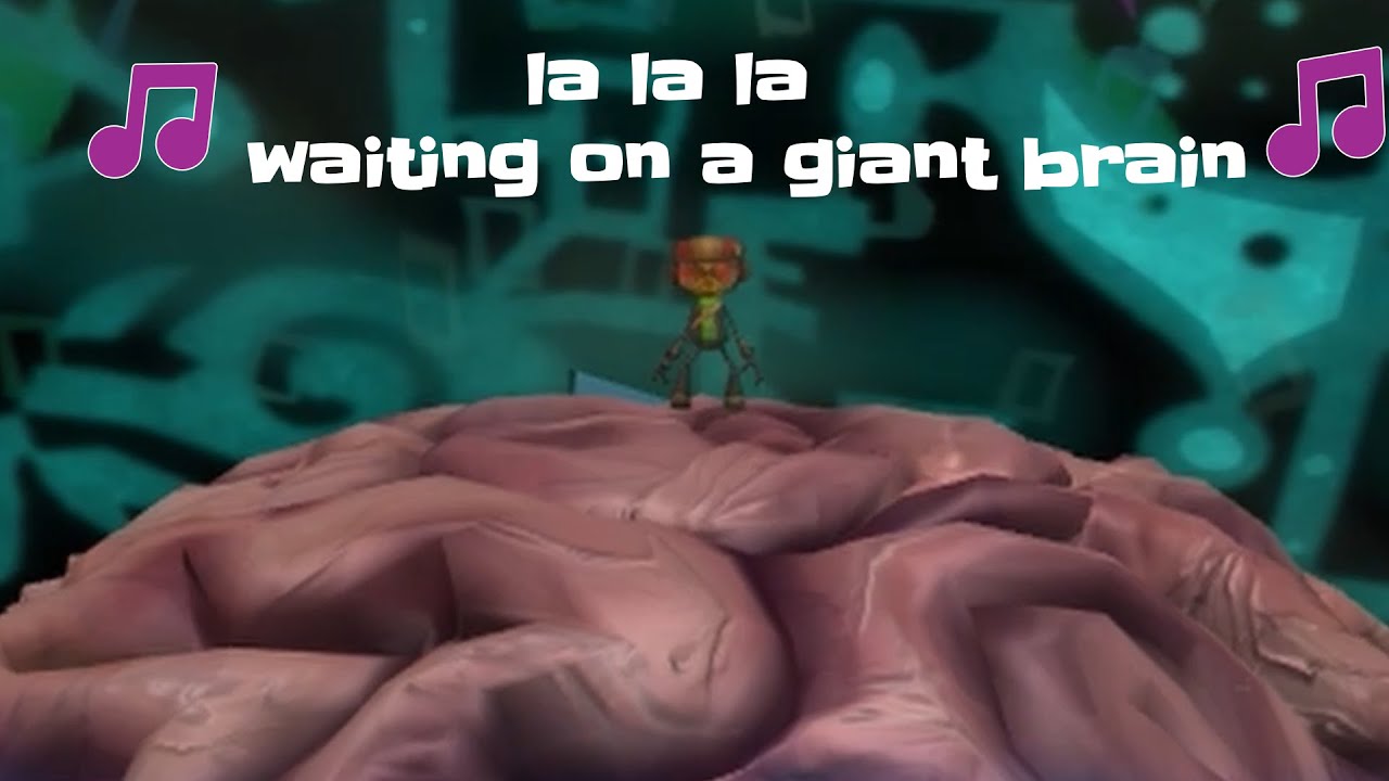 Psychonauts 1 - Title Screen Idle extras (OG Xbox Attract Trailer ...