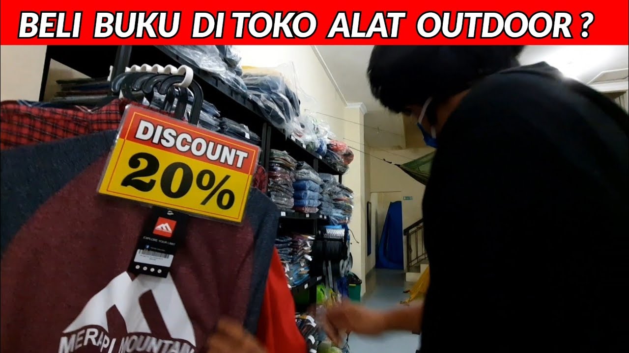 BELANJA HEDON DI MERAPI MOUNTAIN STORE SOLO - YouTube