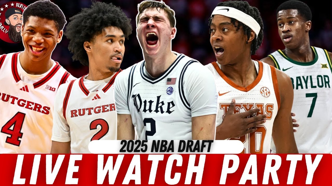 2025 NBA DRAFT LIVE STREAM WATCH-A-LONG - YouTube