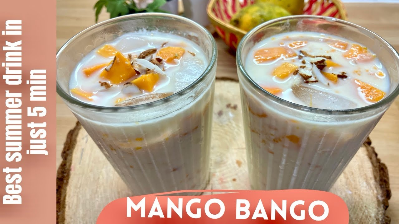 Refreshing Mango Sago Drink | MANGO BANGO Summer Drink | Best Tapioca ...