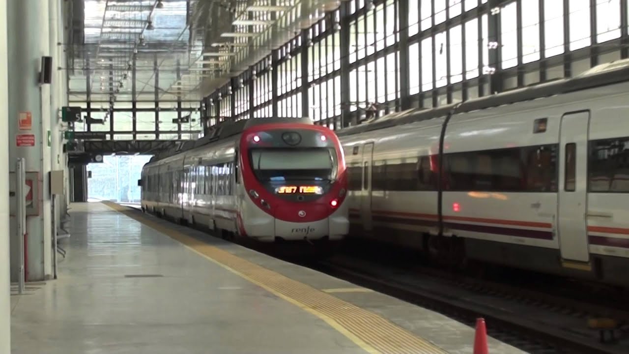 Cadiz - old and new Renfe stations - YouTube