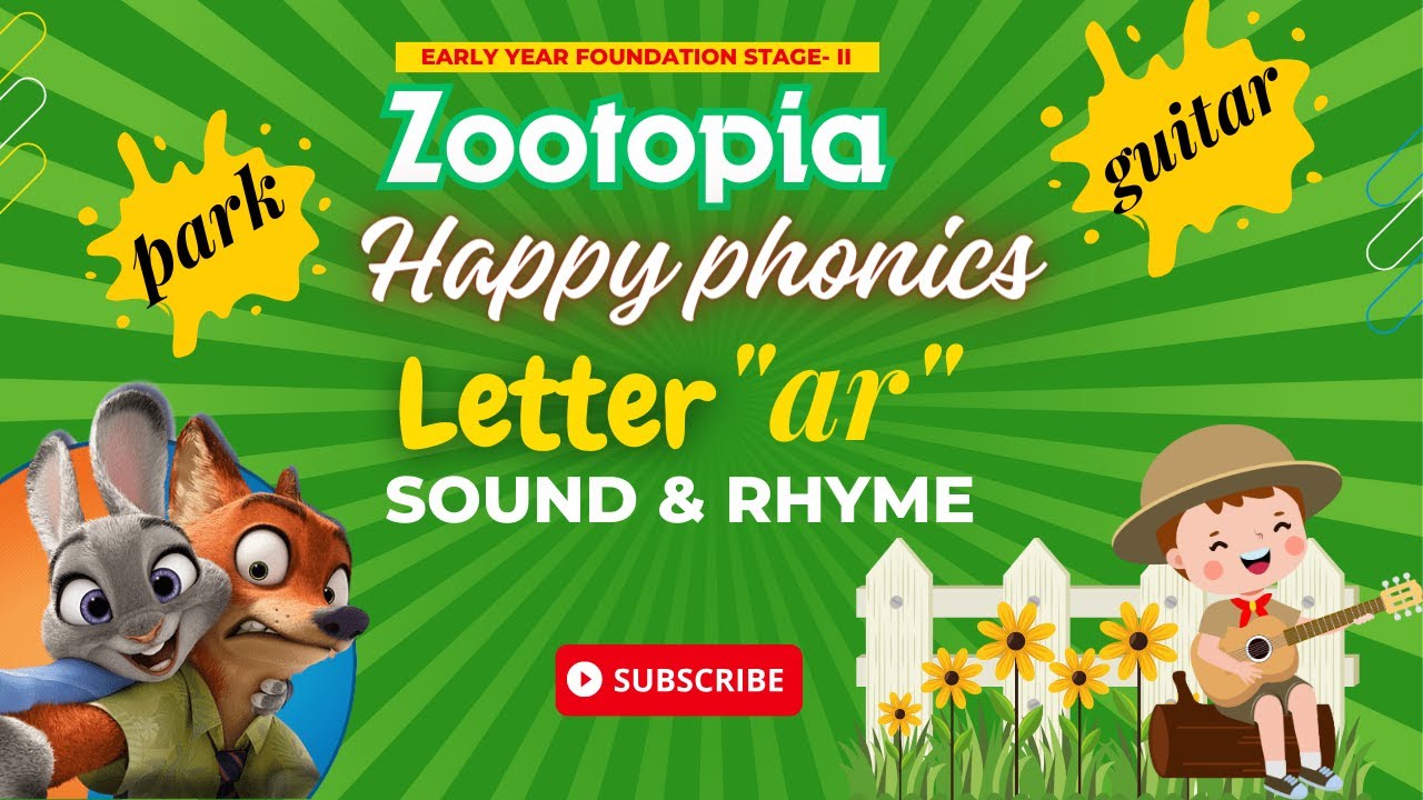 HAPPY PHONICS: Digraph 'ar'| ar Sound |Read Aloud Books For Preschooler ...