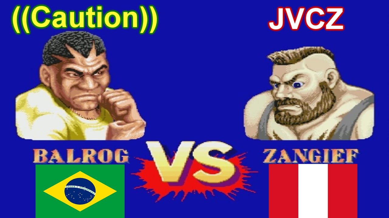 Street Fighter II': Champion Edition - ((Caution)) vs JVCZ - YouTube