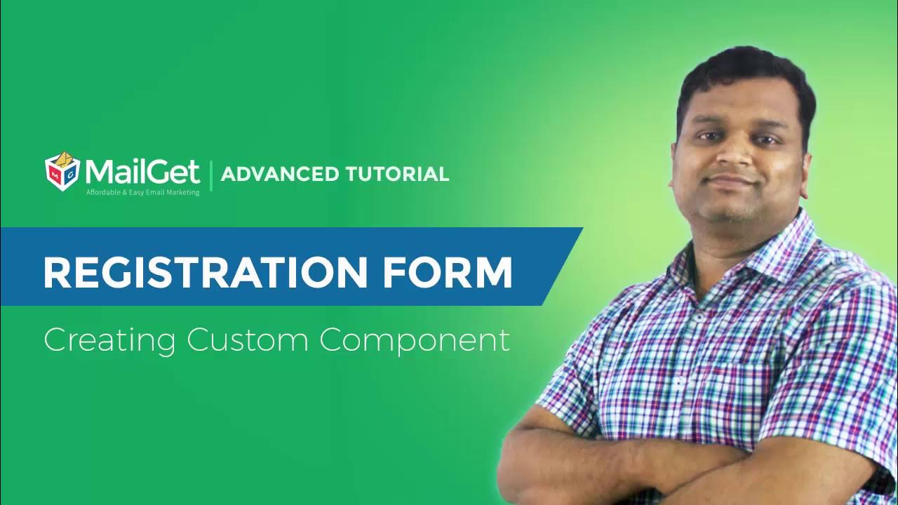 Video 3: Angular 4 - Create Registration Form with Custom Component in ...
