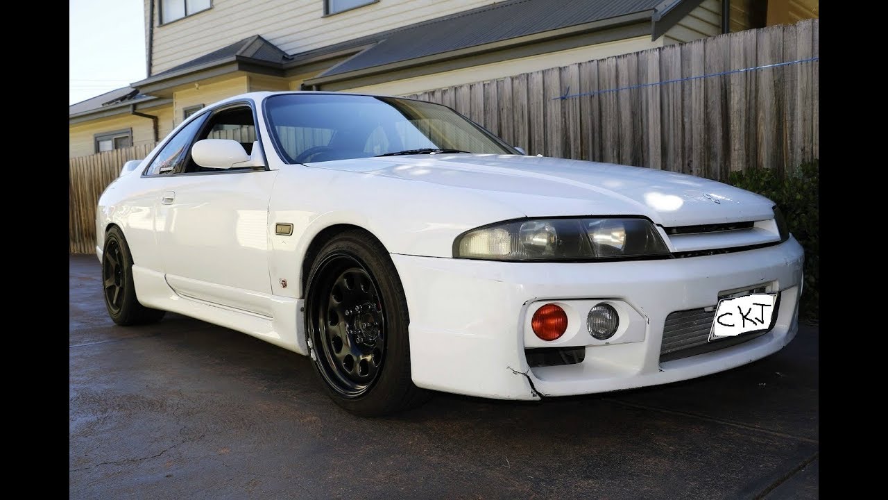 R33 SKYLINE GETS COILOVERS + NEW WHEELS!!!!!! - YouTube